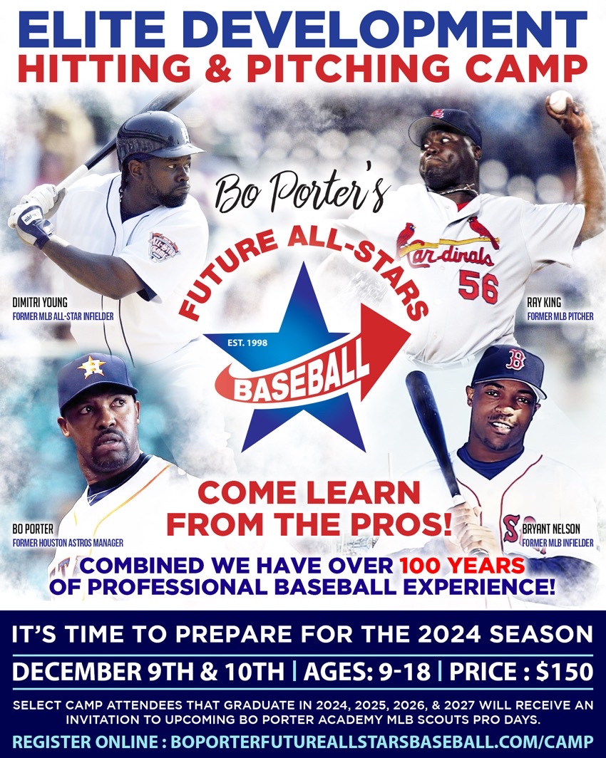 Bo Porter Future All-Stars Baseball Elite Development Hitting ...