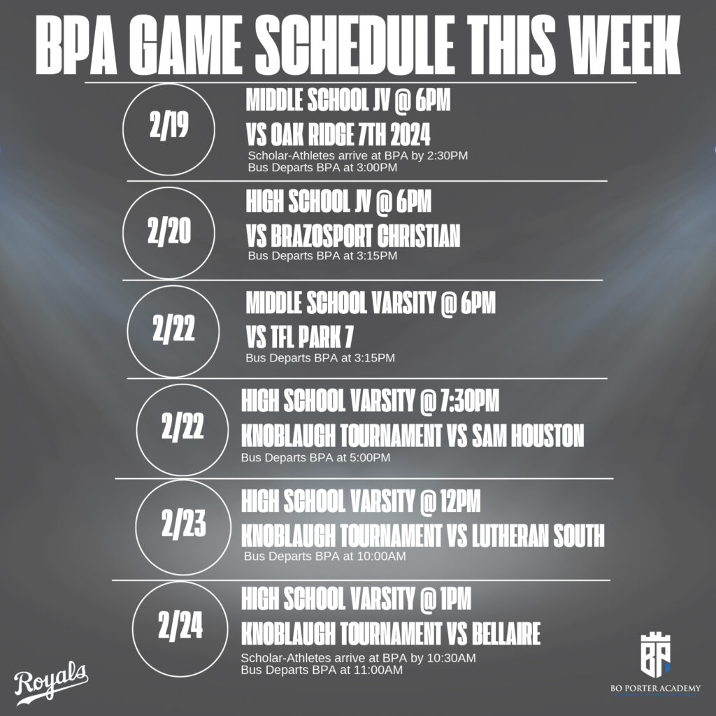 Team Schedules - Bo Porter's Future All-Stars Baseball