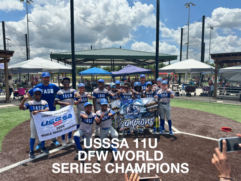 🏆⚾ Congratulations to the FASB 11U Royal for Winning the USSSA DFW WORLD SERIES Championship ...