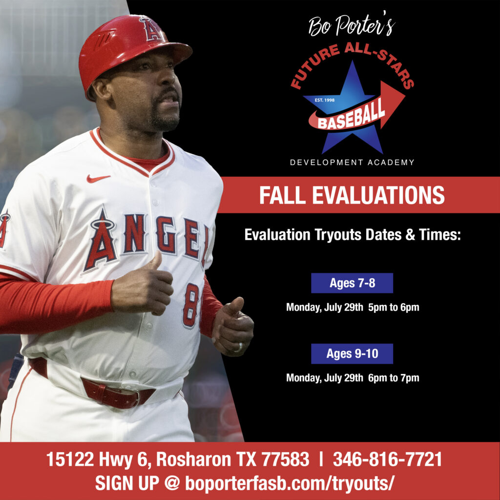 Future All-Stars Baseball Evaluation Tryouts for New Players - Bo ...